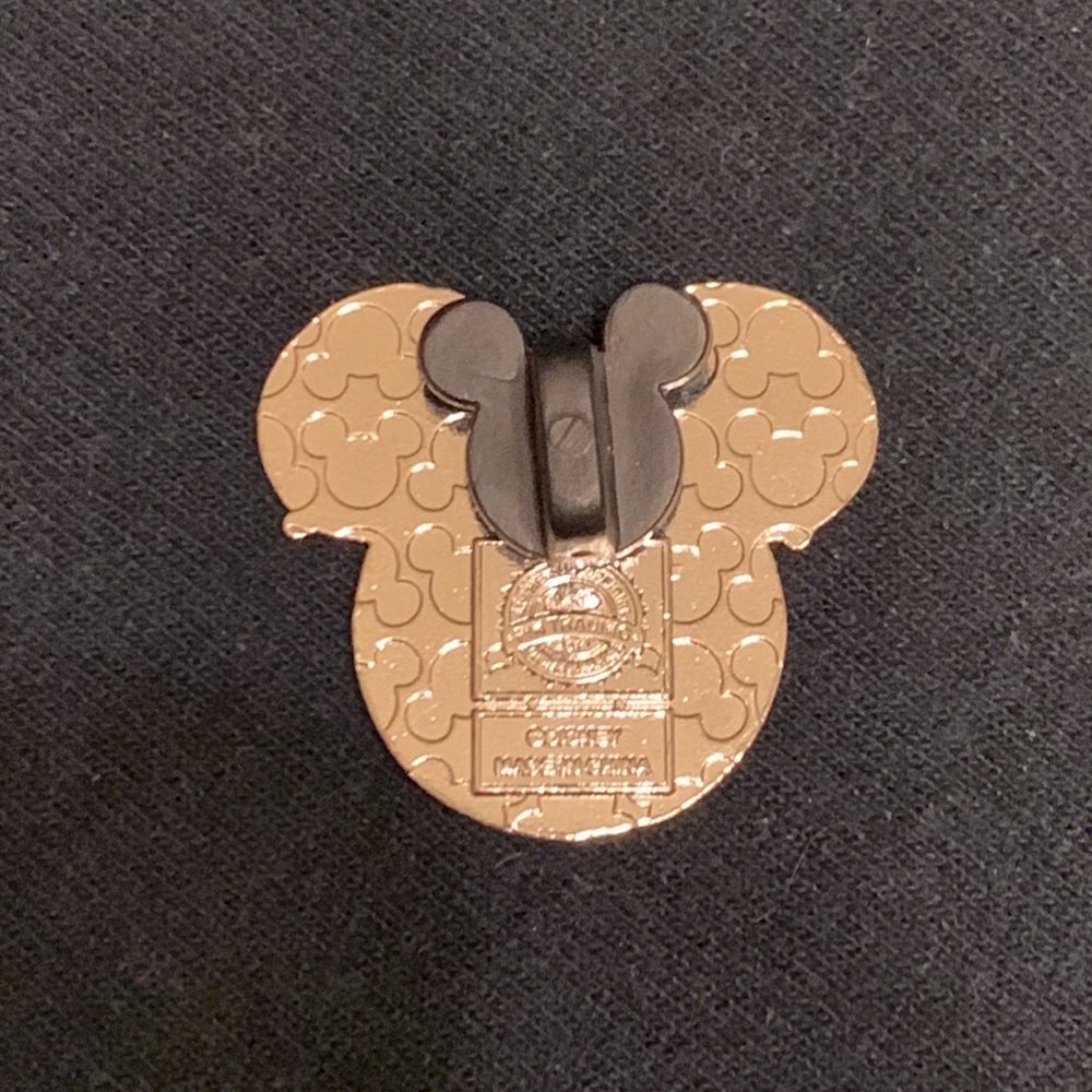 Jack Skellington Mickey Shaped Disney Pin - Gem